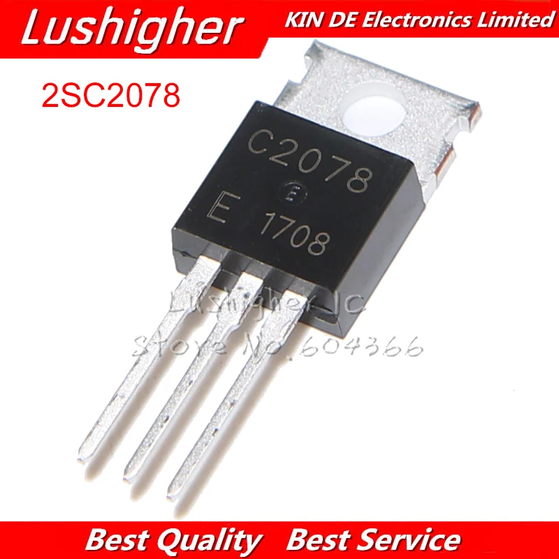 50 piezas C2078 TO220 2SC2078 TO 220 2078 transistores 3A 80V ...