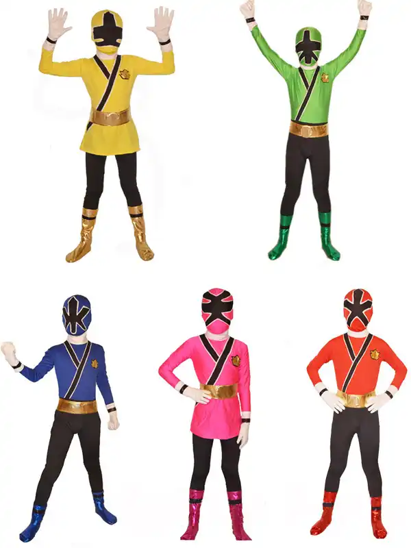 Super Sentai Kyoryu Sentai Zyuranger Rangers Kids Costumes Red/Black ...