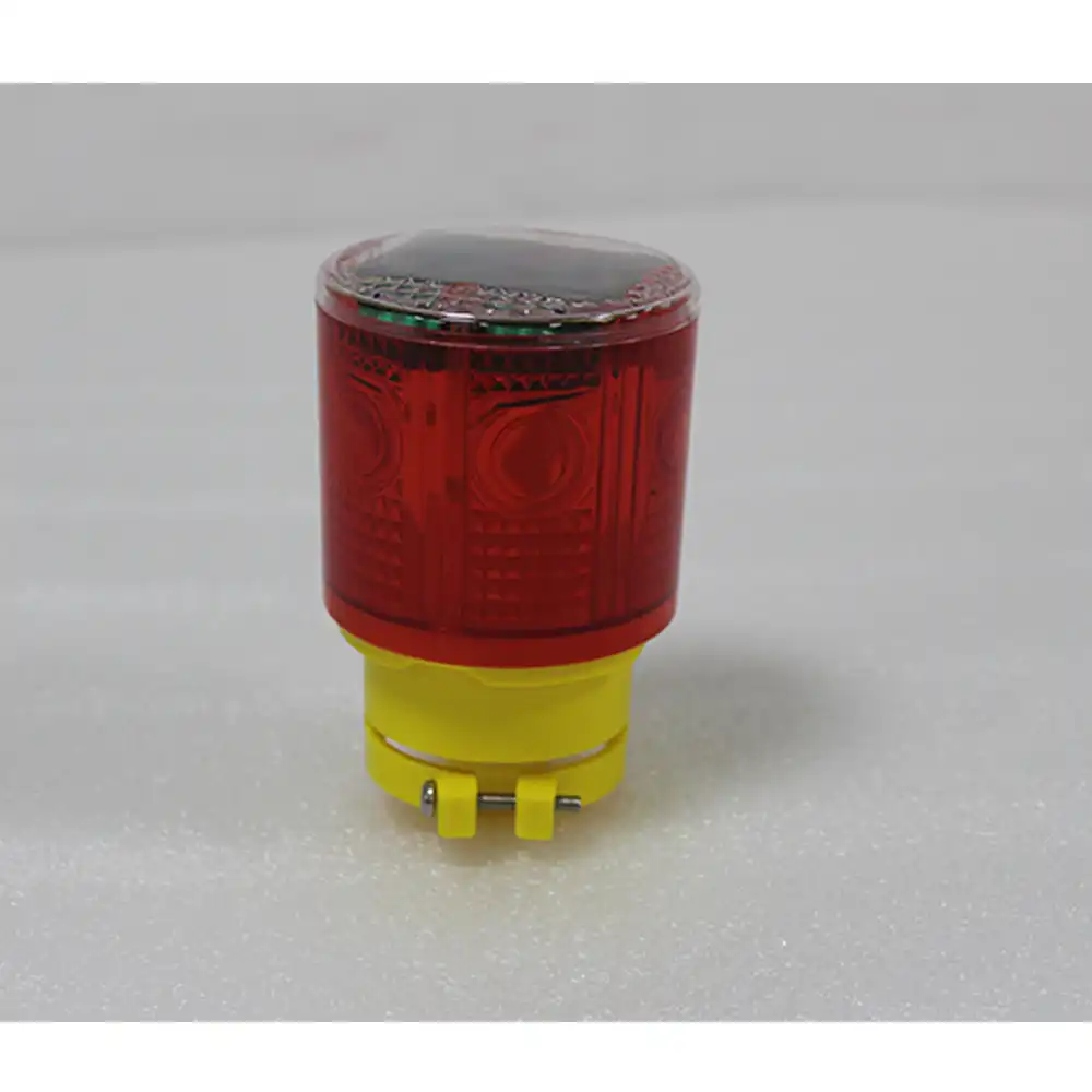 Solar Flashing Beacon Light