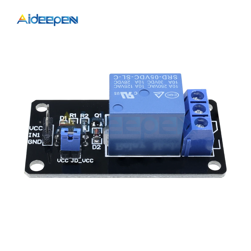 Arduino 5V 4-Channel Relay Module With Optocoupler - For Arduino ...