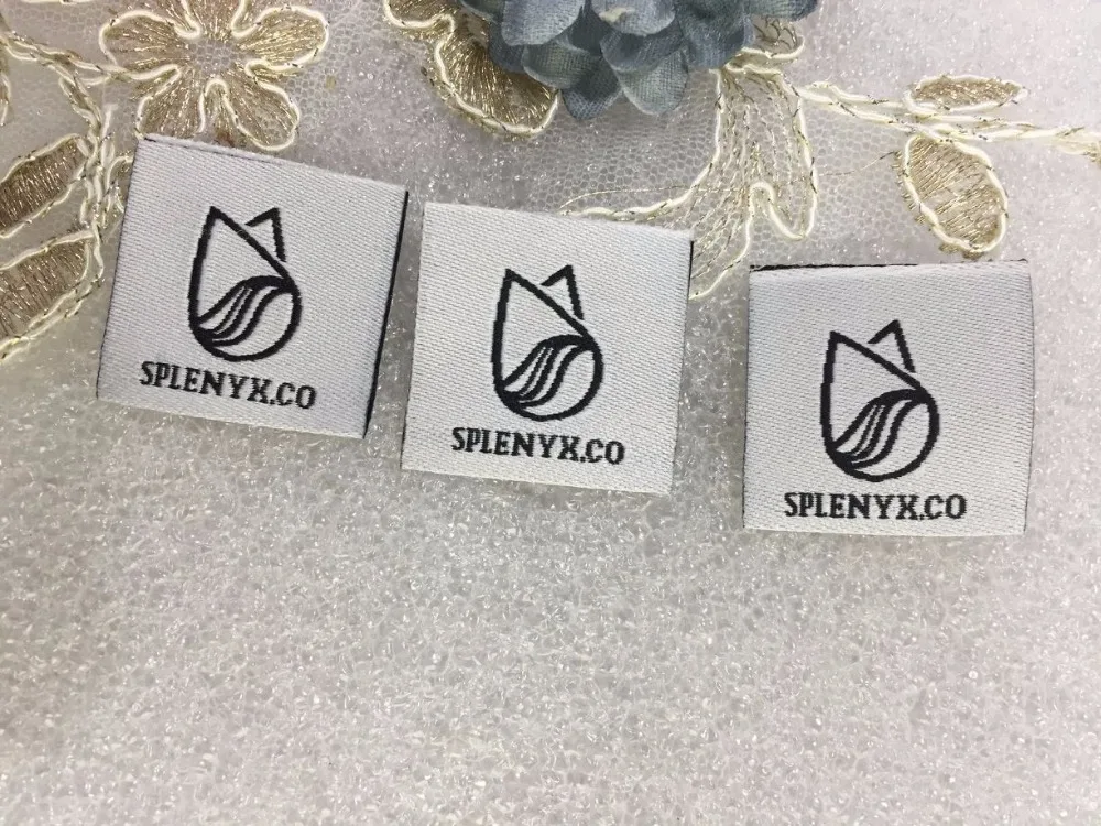 1000pcs/lot Custom Design Garment Sewing Label Clothing Main Label ...