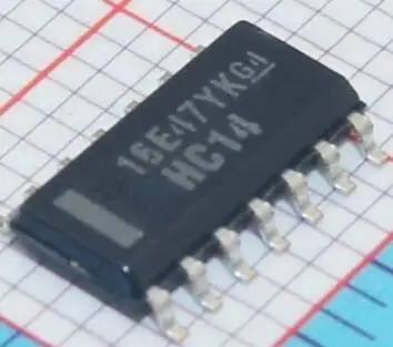 100% 원래 새로운 HC14 74HC14 SN74HC14DR 16 진수 SCHMITT TRIGGER 인버터 SOP 14 IC ...