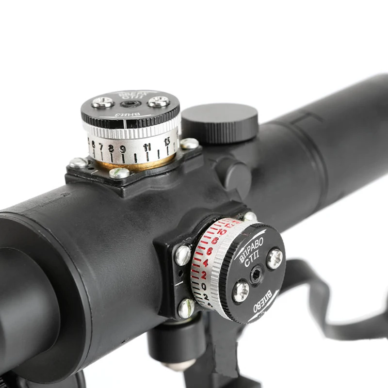 optics Dragunov 4x24 SVD First Focal Plane Sniper Rifle Scope Fit AK 47 ...