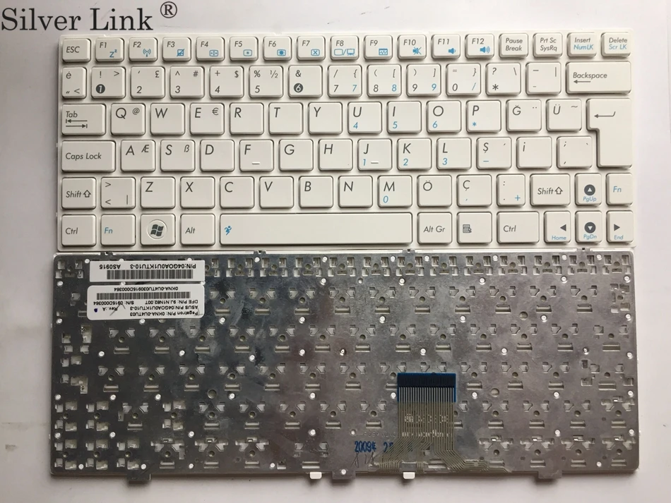 TR Turkish Laptop keyboard for ASUS epc1000 1000h 1000ha 1000hc 1000hd ...