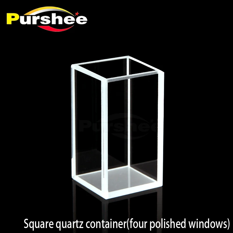 Square Quartz Container(four Polished Windows) - Test Tube - AliExpress