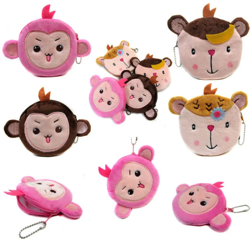 New Arrival Monkey Coin Purses Chinese Zodiac Mini Wallet Card Holder ...