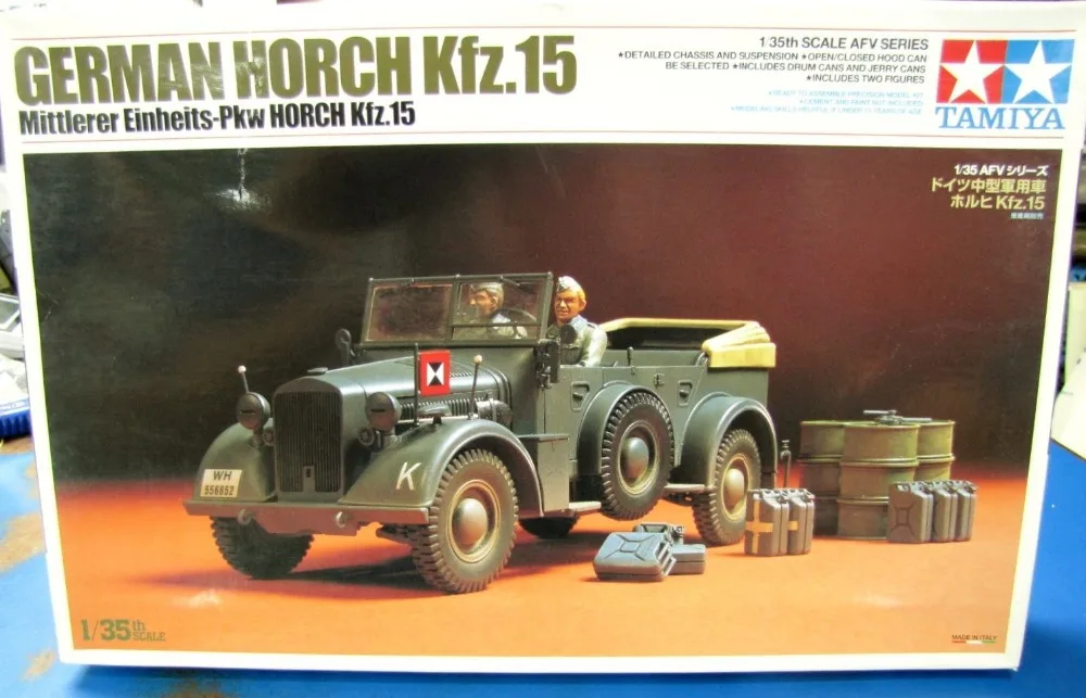 Tamiya 32403 1/35 Allemand Horch Kfz.15 Mittlerer Einheits Pkw HORCH ...