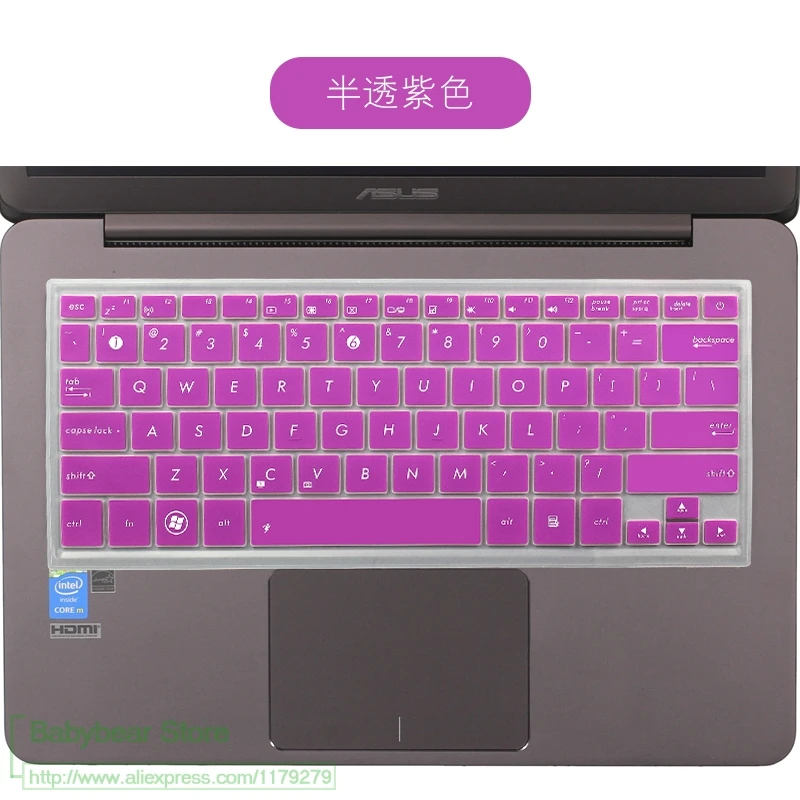Laptop Keyboard Cover Protector for Asus Taichi 31 U305 UX303 U3000 ...