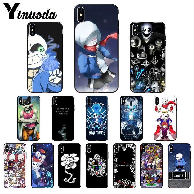 Yinuoda undertale papyrus sans doggo Cell Colorful Cute Phone Case for ...
