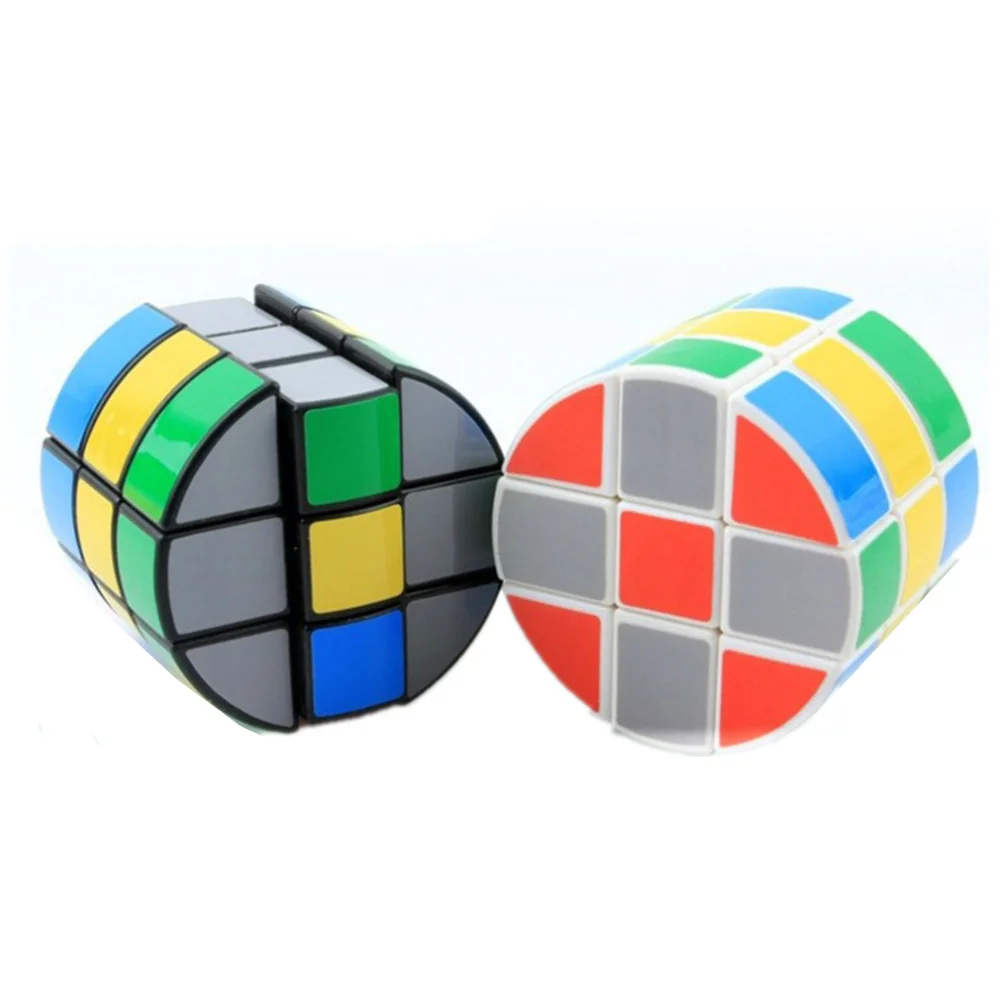 3x3x3 Cylinder Magic Speed Cube Professional Educational Learning Toys ...