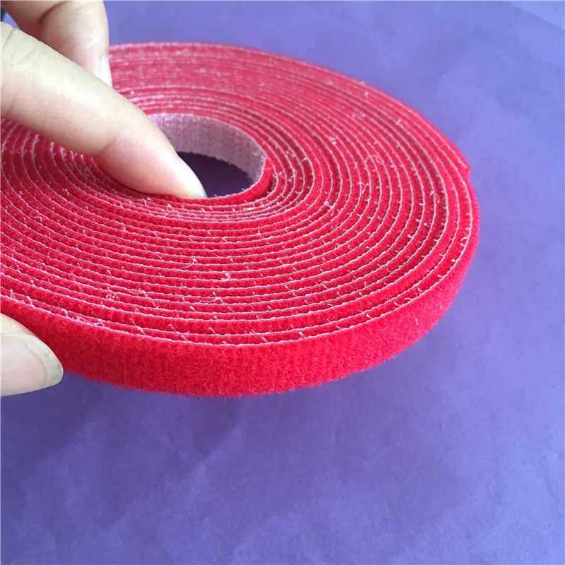 5-Meters-YT504Y-Red-Hookloop-Nylon-Fastening-Tape-Magic-Tape-Strap-Wide ...