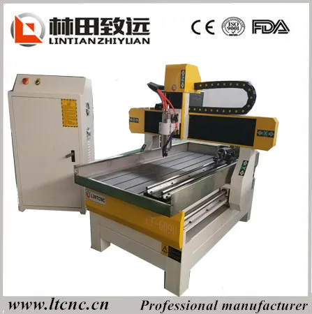 LT 6090 woodworking flat bed cnc router cutting machine for wood chairs ...