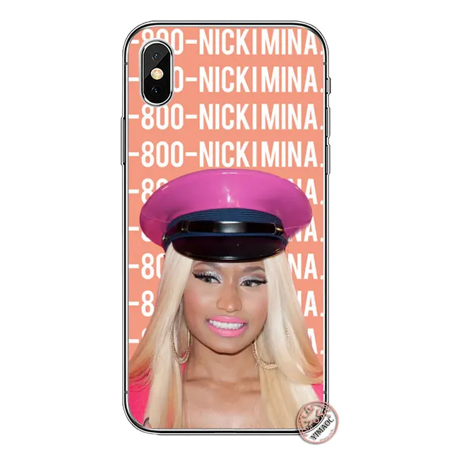 Yimaoc Nicki Minaj Soft Silicone Cover Case For Apple Iphone Xs Max Xr X 6 6s 7 8 Plus 5 5s Se