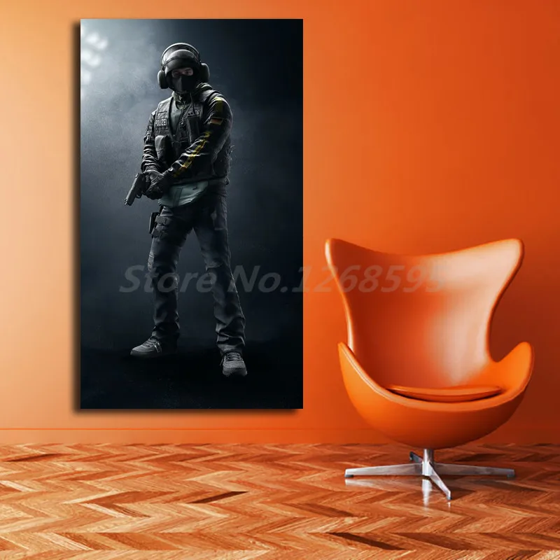 Rainbow Six Siege Bandit HD Wallpapers Wall Art Canvas Posters Prints ...
