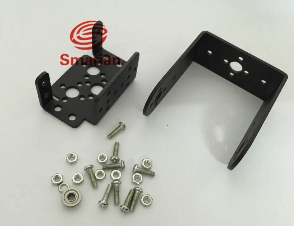Official Smarian 2 Dof Short Pan And Tilt Servos Bracket Sensor Mount Kit For Robot Arduino