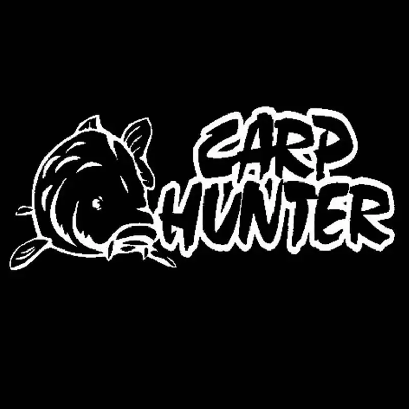 Fishing Sticker Carp Name Fish Decal Angling Hooks Posters Vinyl Wall ...