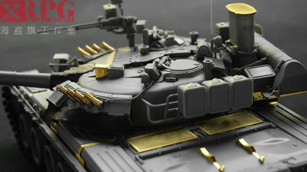 Rpg model 35001 russian t-80u main battle tank - fatnbvmb