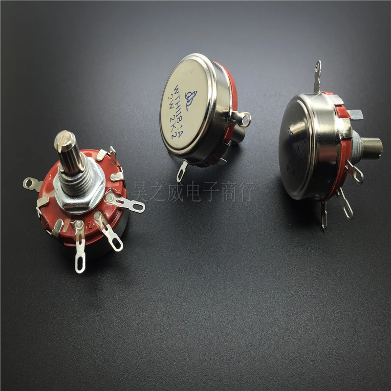 Free shipping 10PCS 2W2K2 WTH118-1A single loop synthetic carbon film ...