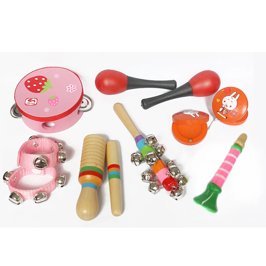 10-19pcs Musical Instruments Set Children Early Childhood Music ...