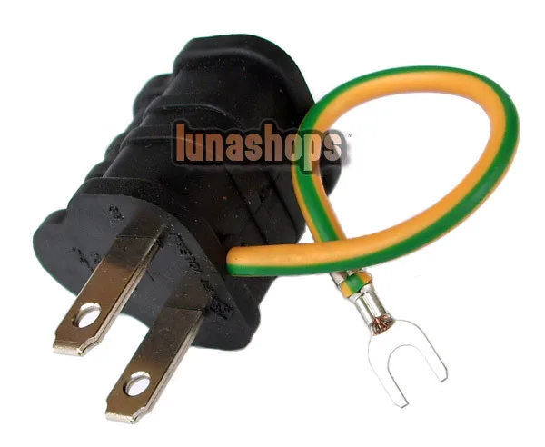 AC Power Outlet Plug Grounding Adapter 3 to 2 Prong (UL) LN002444-in ...