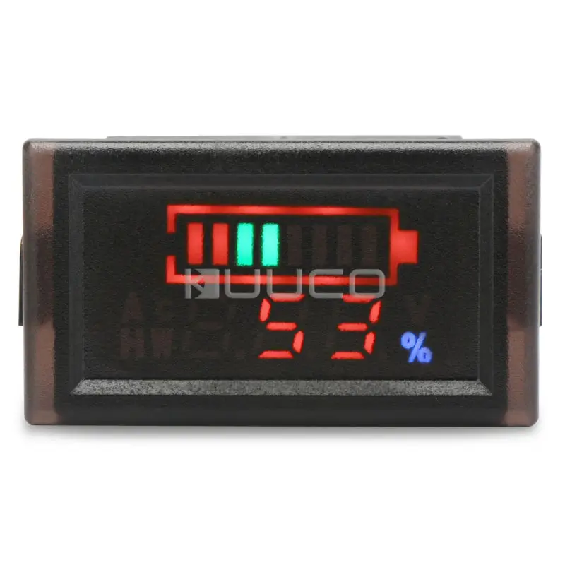 12v digital battery meter - qustbomb