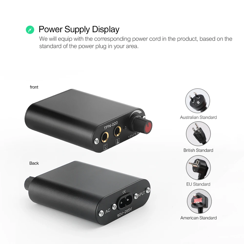 Клеймо полный профессиональный тату-машинка набор 2 роторные машины для ...