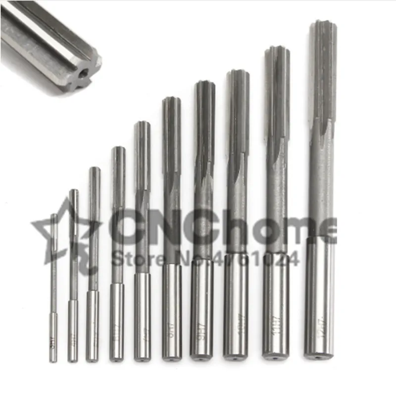 1Pc 2mm-20mm HSS Straight Shank Chucking Reamer Machine Reamer Milling ...