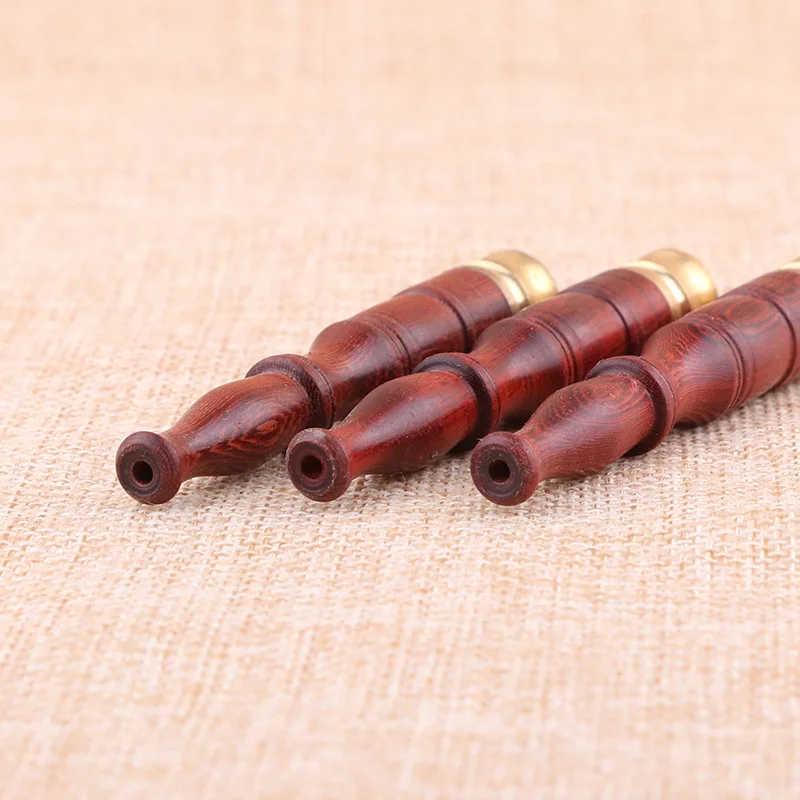 Solid Wood Smok Pipe Portable Cigarette Filter Holder Creative Smoker ...