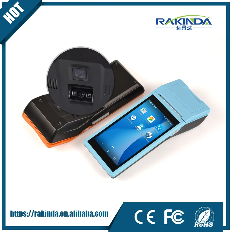 Android Mobile Barcode Scanner S4 Pos Terminal With Built In Pos Printer