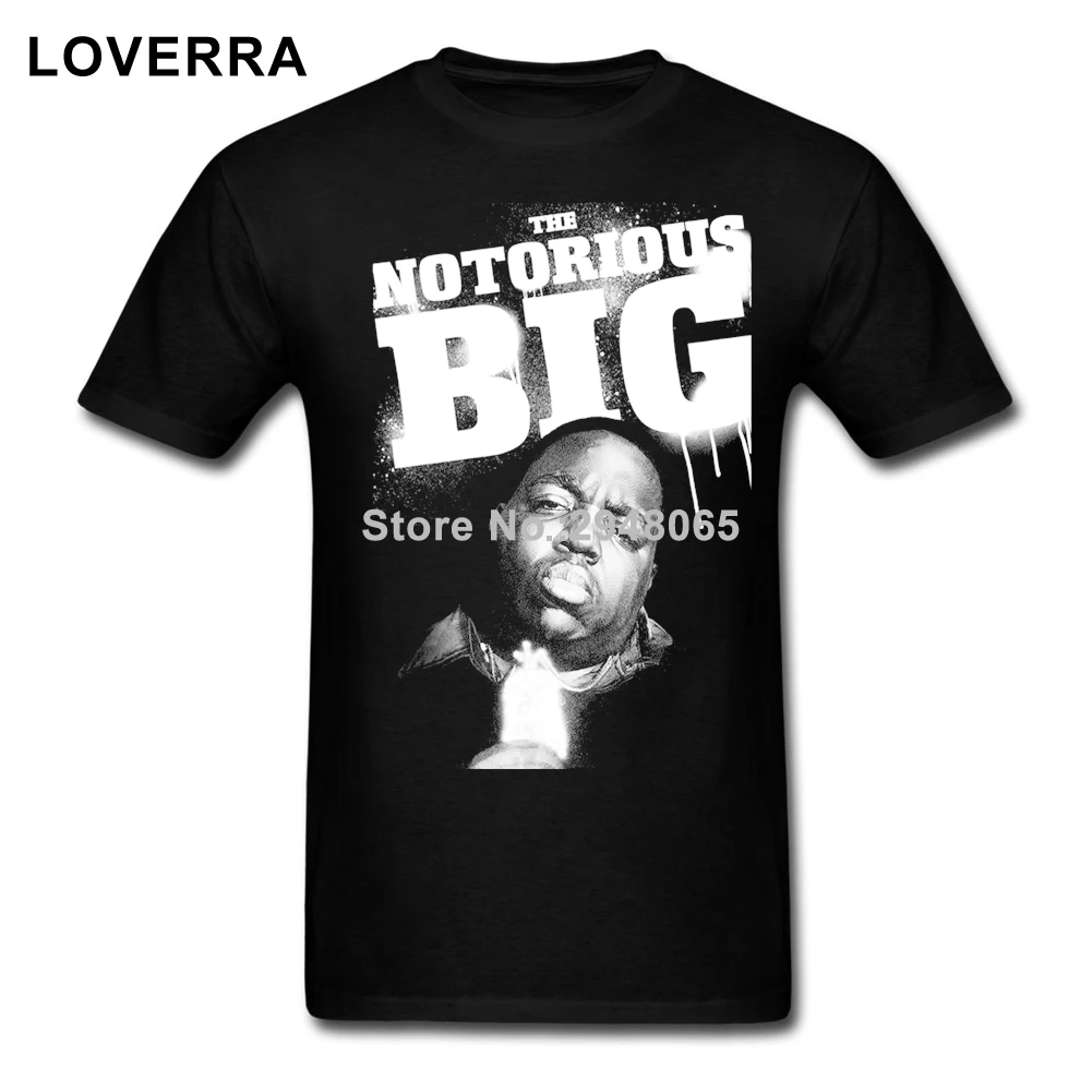 Notorious Big Men T Shirt Pure Cotton Round Neck Fitness TShirt Man ...