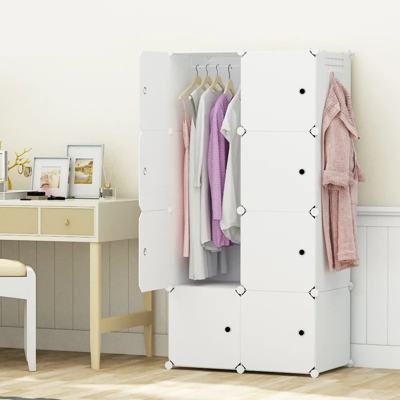 Small Single Simple Wardrobe Students Assembled Dormitory Wardrobe ...