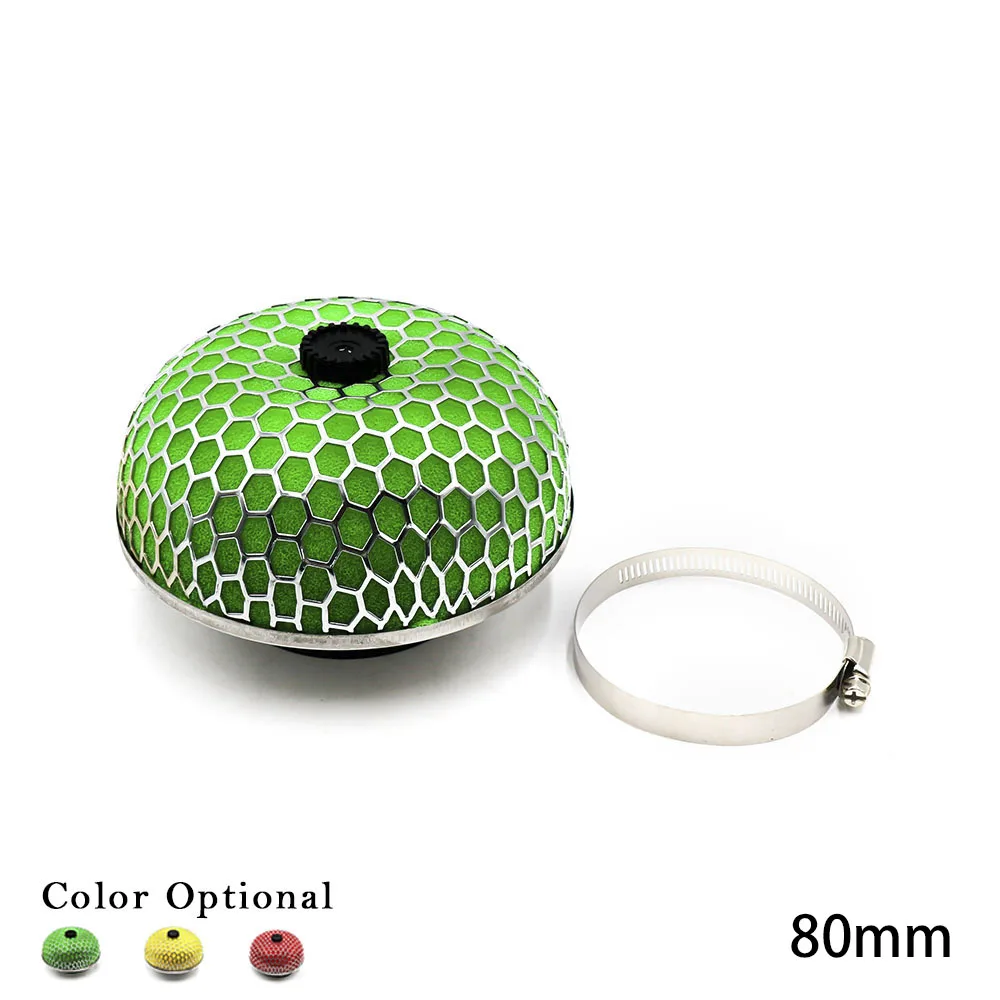 Universal Air Filter 76MM Mushroom head Raing Car AIR Filter Flow Air ...