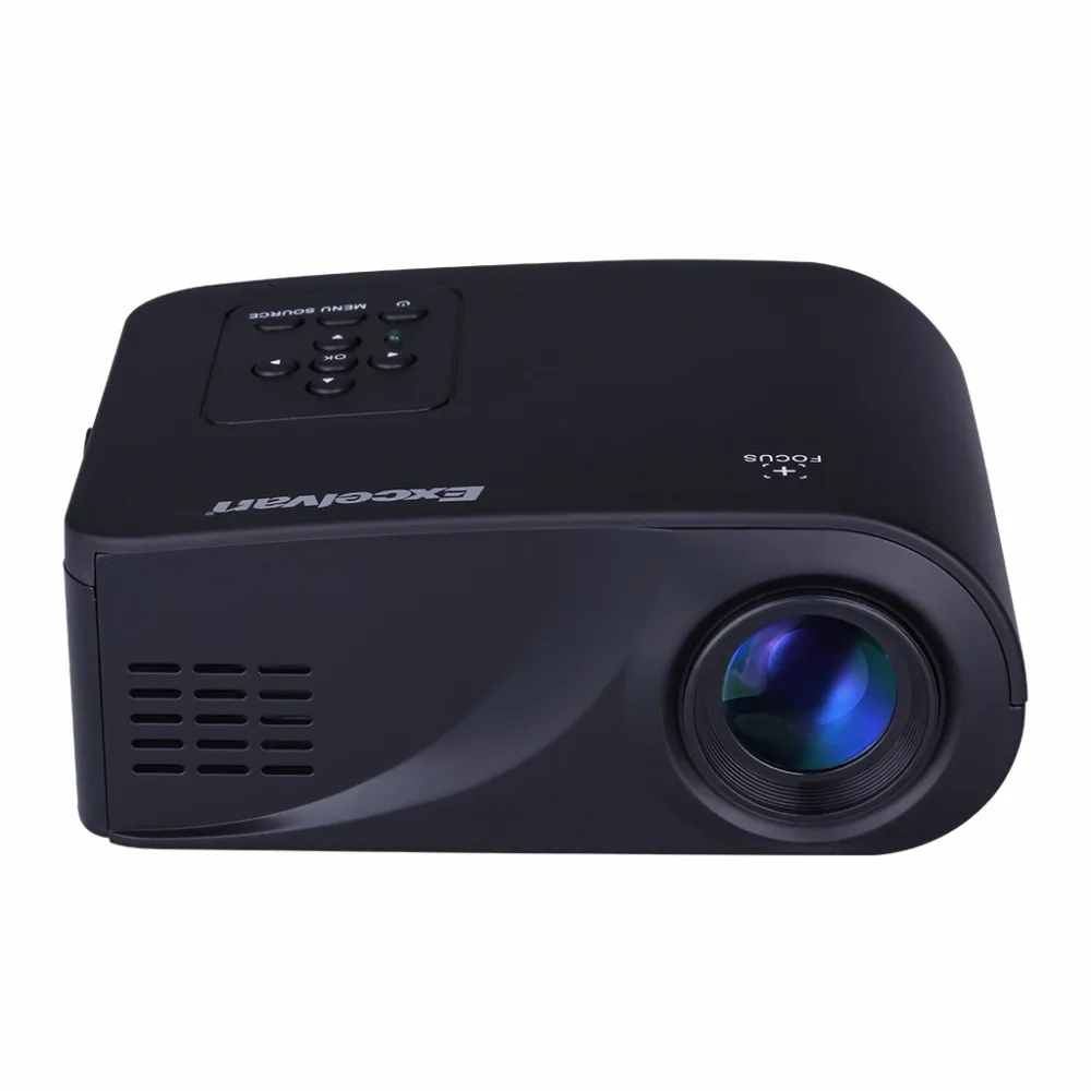 Excelvan X6 Mini Portable LED Projector Full HD 1080P HDMI/USB/AV/VGA ...