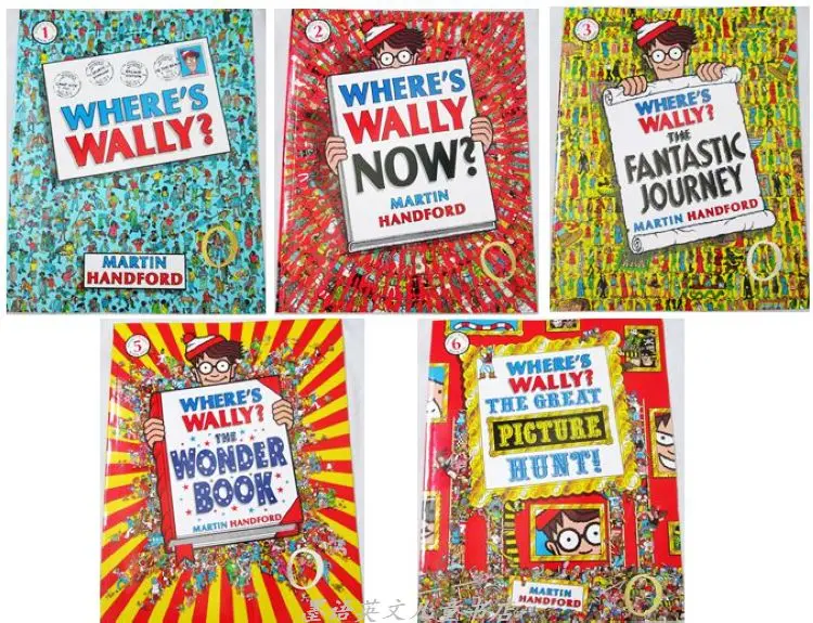 Wheres wally ? Now? The Fantastic Journey, The Wonder Book, The Great ...