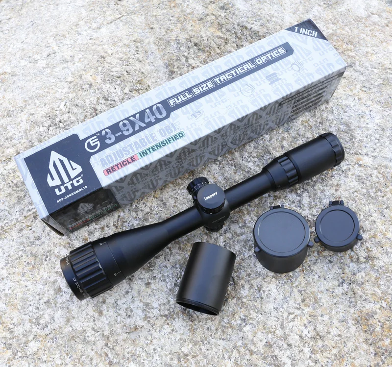 Leapers Scope UTG 3 9x40 Hunting Scope Riflescope Full Size Mil Dot ...