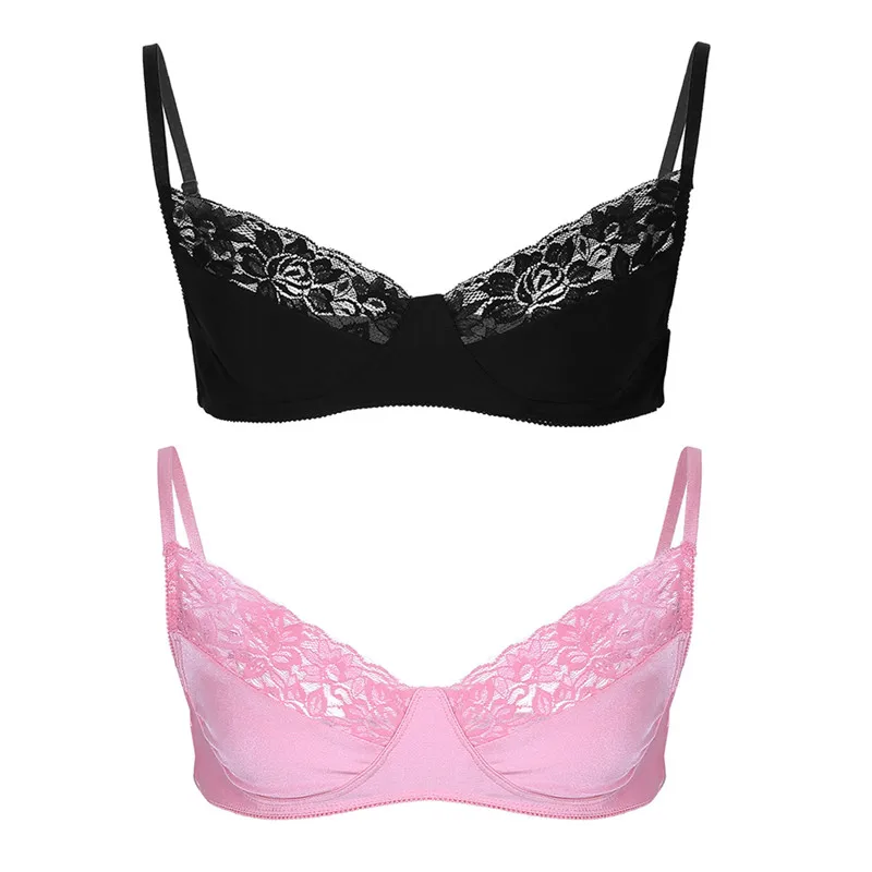 Aliexpress.com : Buy Feeshow Men's Sissy Lingerie Smooth Satin Lace Bra ... Aliexpress.com : Buy Feeshow Men's Sissy Lingerie Smooth Satin Lace Bra ...