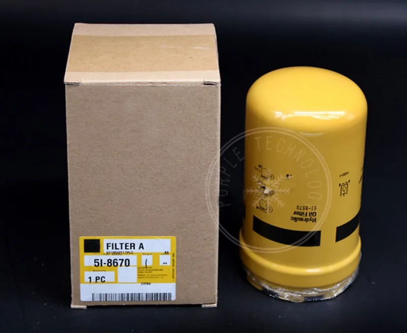 Filtro-de-aceite-hidr-ulico-para-motor-original-518670-para-CAT-320D ...