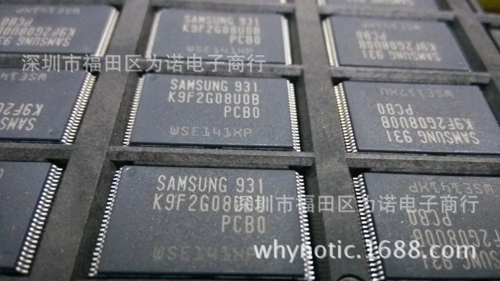 The-original-K9F2G08U0BPCB0-SAMSUNG-IC-3-3V-2Gbit-TSOP48-flash-memory ...