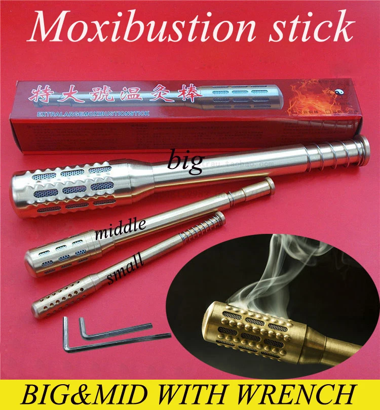 Moxa stick Copper facing moxibustion stick Facial Abdomen Moxibustion ...