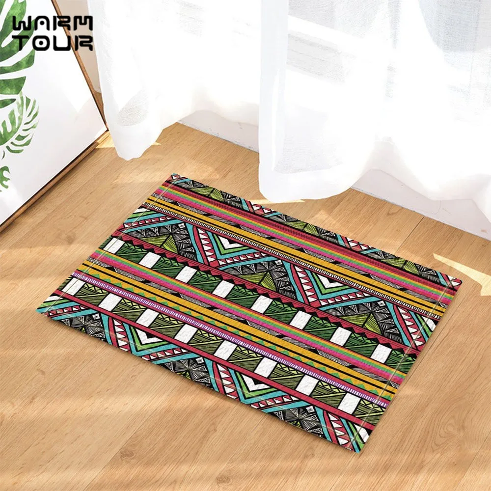Warm Tour Abstract Mandala Asian Eastern Spiritual Door Mat Home Decor ...