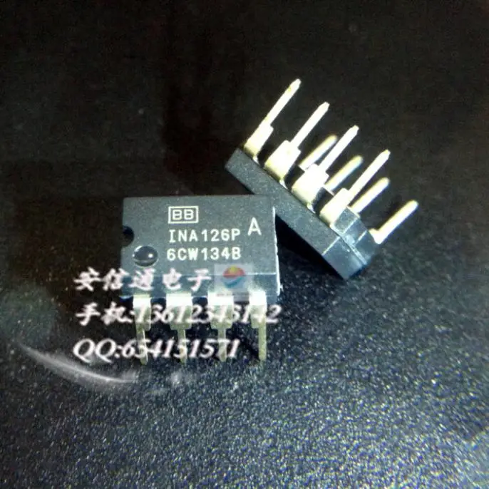 Free Shipping INA126P INA126PA new original Amplifier IC DIP 8 quantity ...