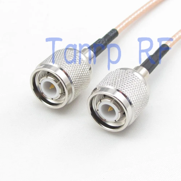 20inch Tnc Male Plug To Tnc Male Plug Rf Adapter Connector 50cm Pigtail ...