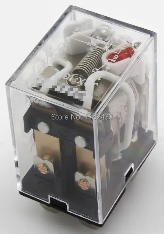 JQX 13FL AC 220V electromagnetic relay with LED indicator JQX 13F LY2 ...