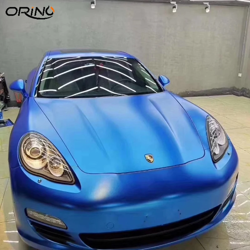Premium-Pearl-Matte-Metallic-Sea-Blue-Vinyl-Wrap-Film-For-Whole-Car ...