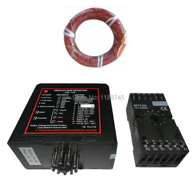 Detector de Bucle Inductivo de tráfico con cable de bobina de inducción ...