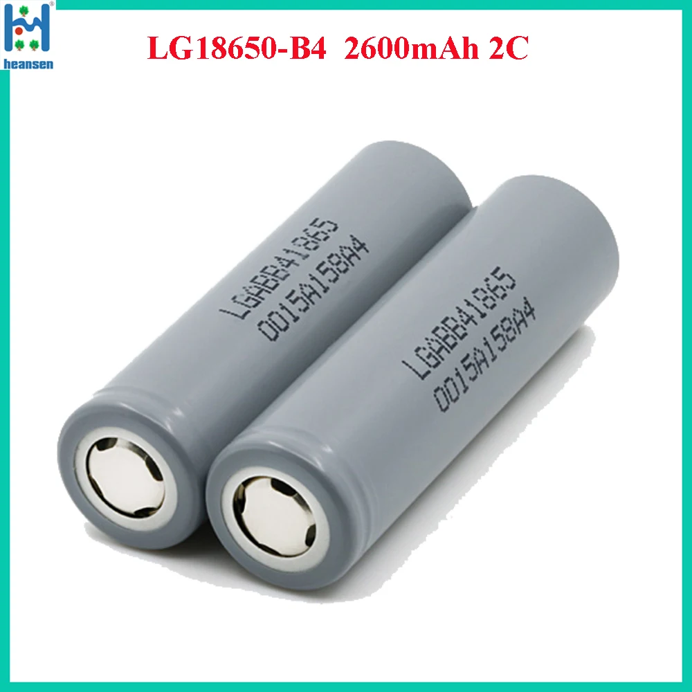 10-Teile-los-Original-LG-chem-18650-2600-mAh-zelle-INR18650B4-3-7-V-Li ...