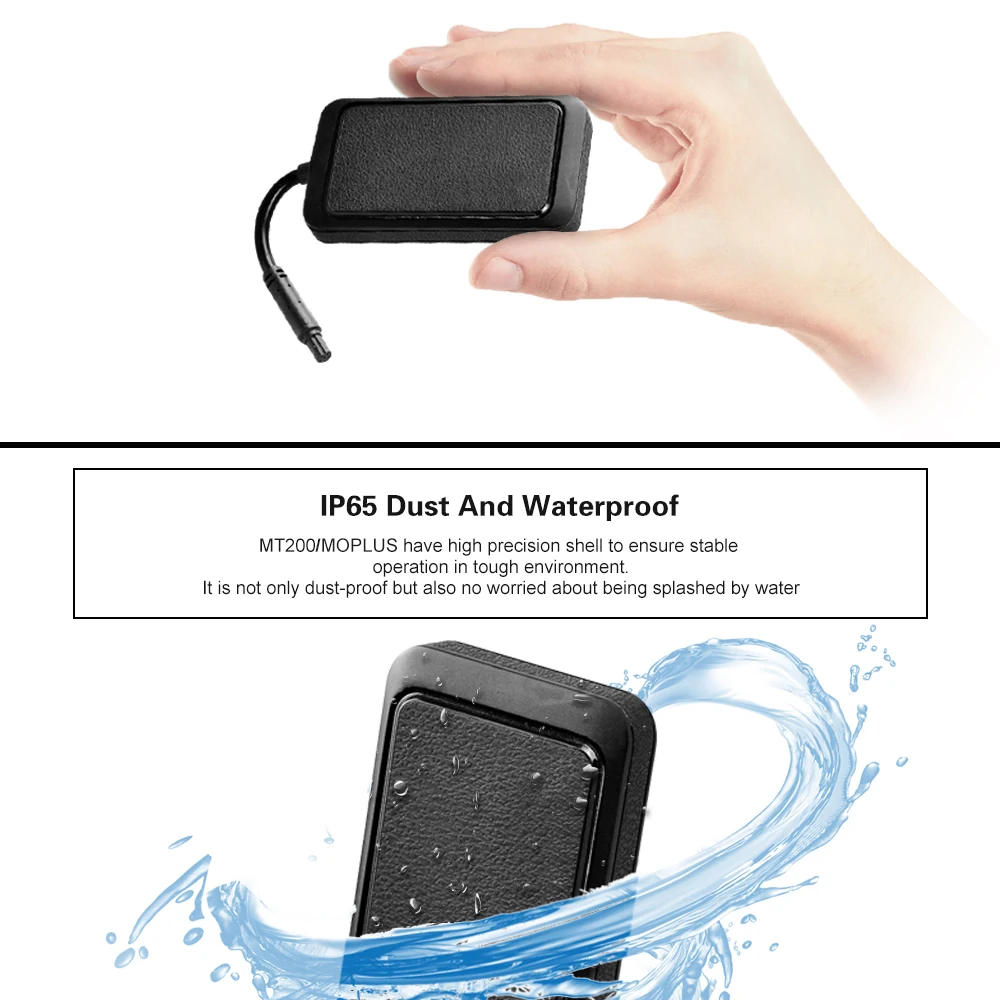 Real time tracking Moplus GPS Tracker ACC detection History route ...