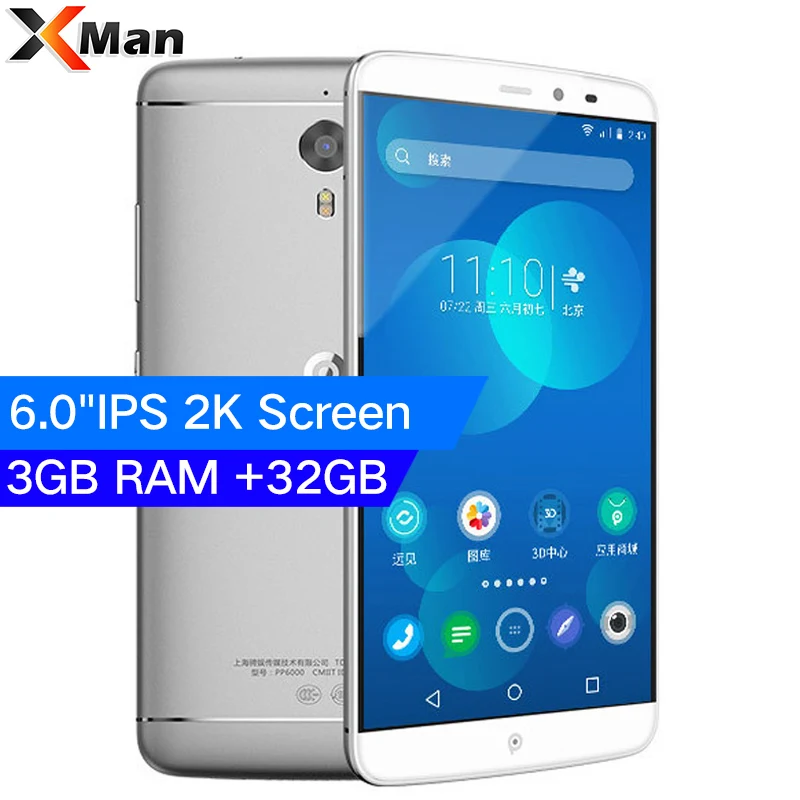 Pptv King 7s 7 S 4g Mobile Phone 3gb 32gb 6.0" Naked Eye 3d Ips 2.5d 2k 2560*1440 Helio X10 Octa ...