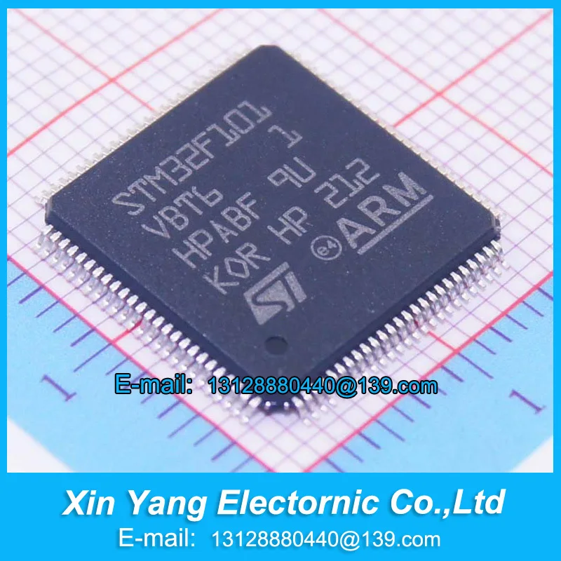 Nuevo ORIGINAL STM32F101VBT6 STM32F101, envío gratuito de QFP|qfp| - AliExpress