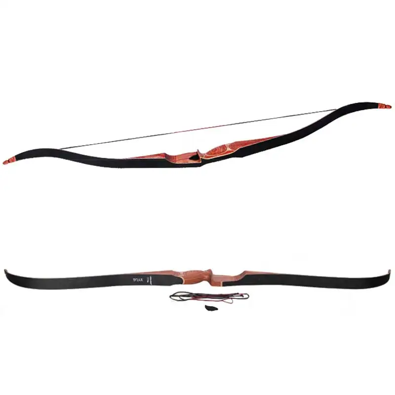 35-60lbs Traditional Hunting Longbow 60 inches Laminated Recurve Bow ...